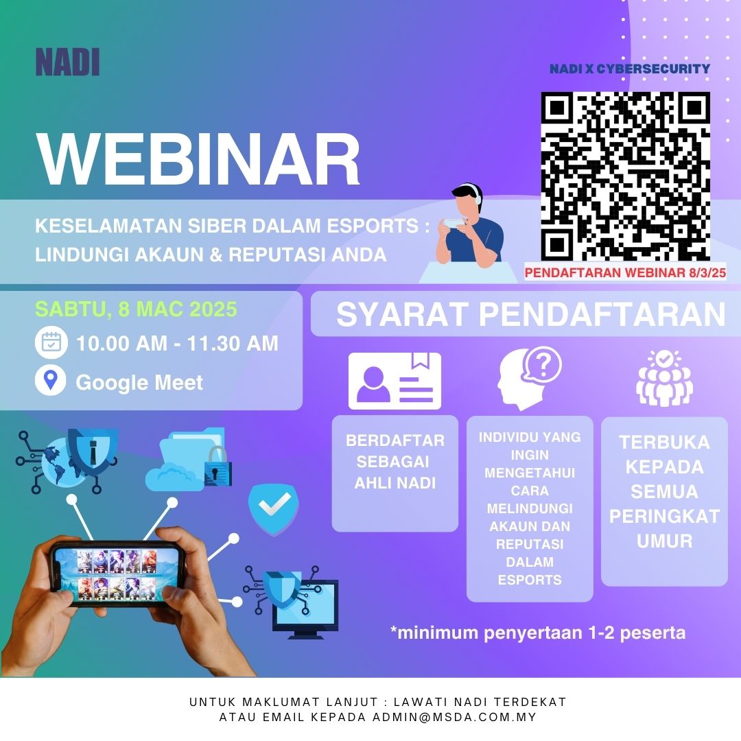 NADI x CYBERSECURITY – NADI Taman Mutiara 1
